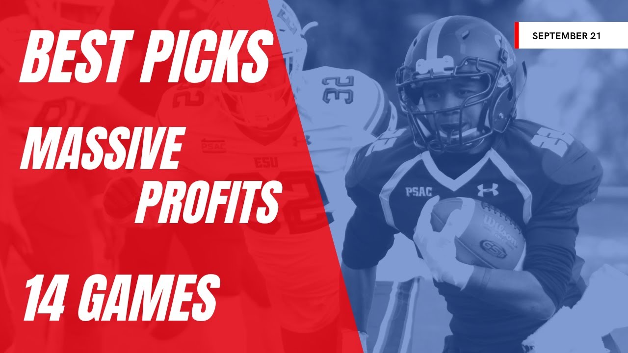Best NFL Picks ALL 14 GAMES SEPTEMBER 21 - YouTube