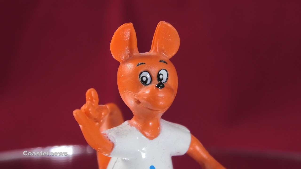 Walibi Amusement Park Mascot Figure - YouTube