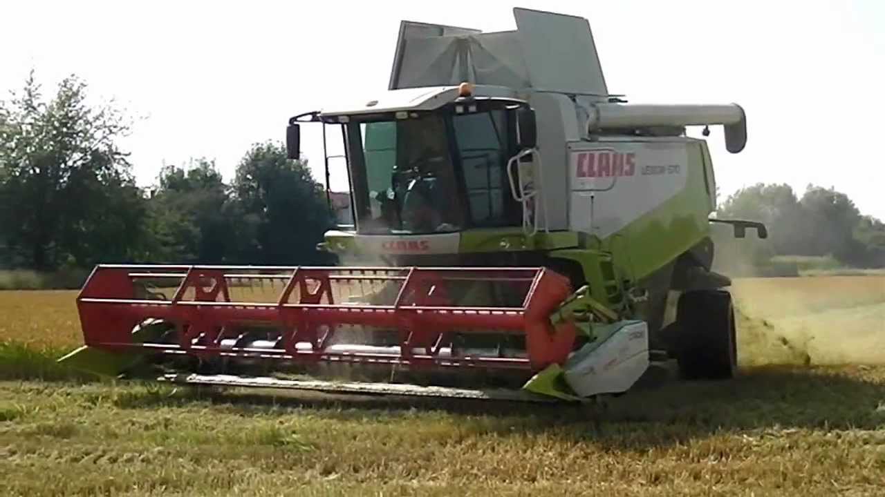 Cl. Lexion 570 // Riso - YouTube
