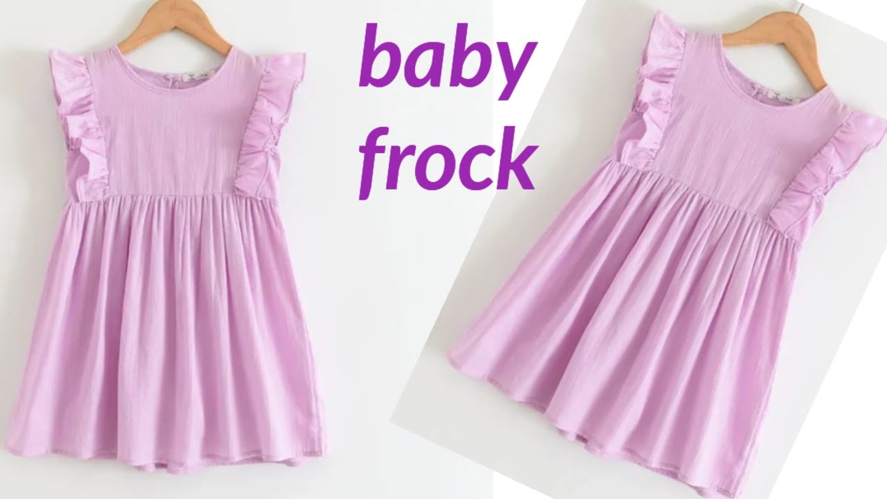 Secrets to Perfect Baby Frock Cutting and Stitching #sewing #babyfrock ...