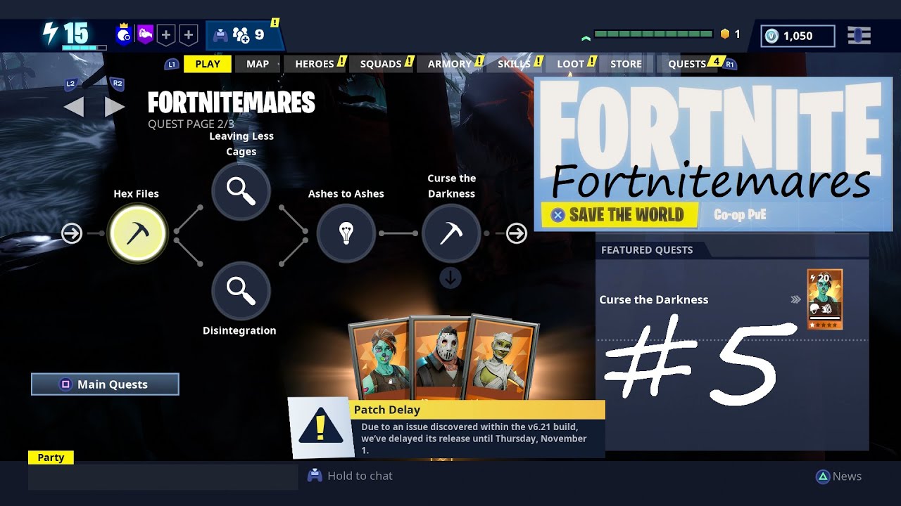 Dungeons and Dungeons | Fortnite - Save the World | Fortnitemares Let's ...