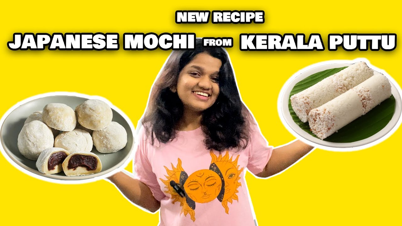 Making Japanese mochi at home from Kerala puttu. - YouTube