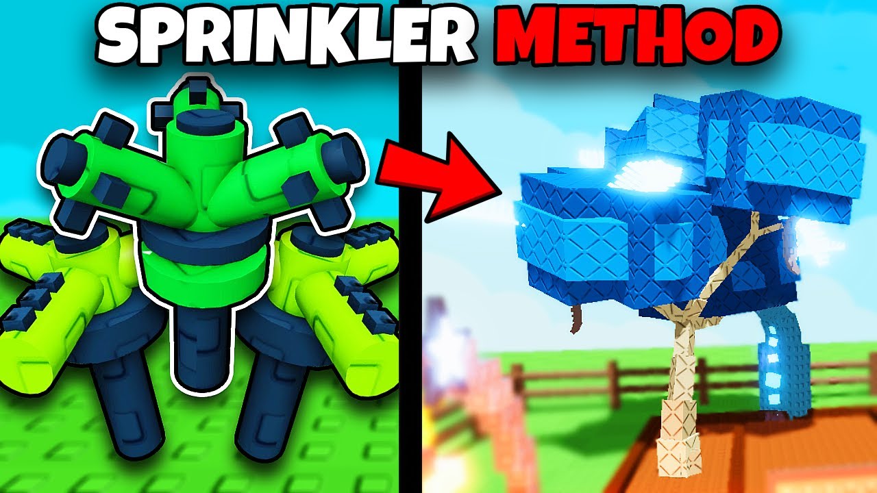 *NEW FOSSILIGHT SEED* SPRINKLER METHOD | ROBLOX | GROW A GARDEN - YouTube