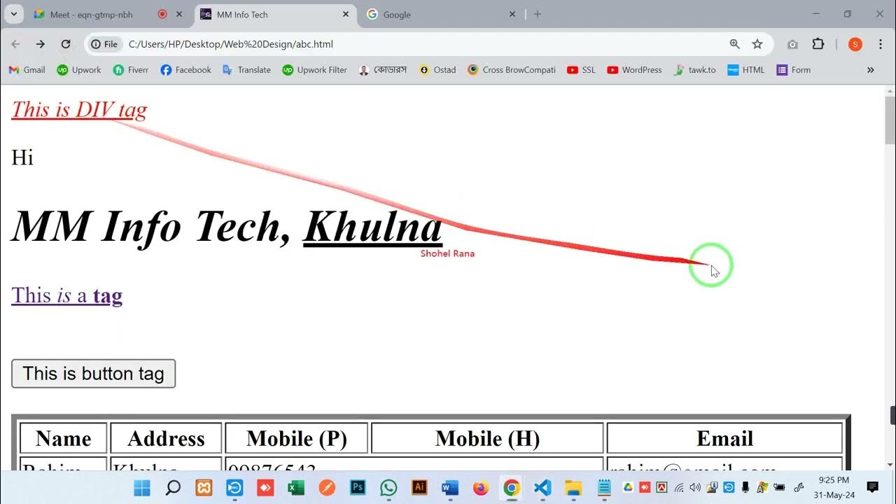 4.3 Web Design Class 04 Part 3 CSS - YouTube