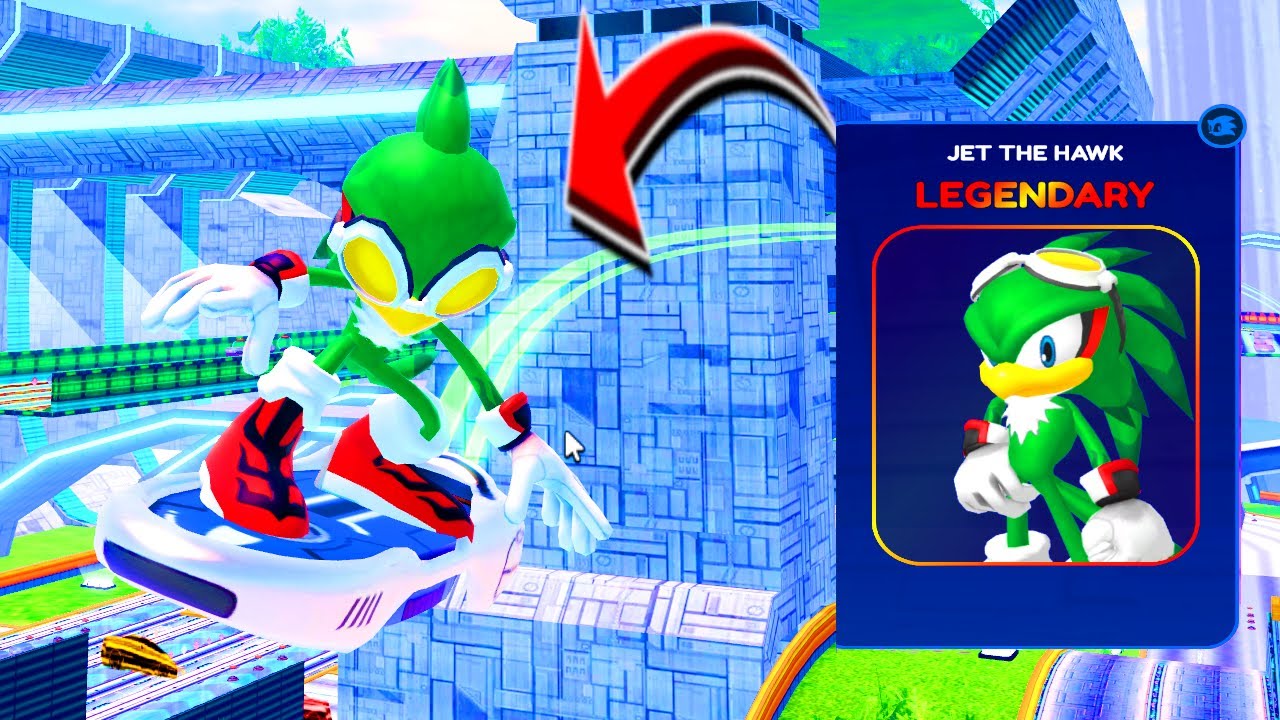 Unlocking Jet The Hawk In Roblox Sonic Speed Simulator - YouTube