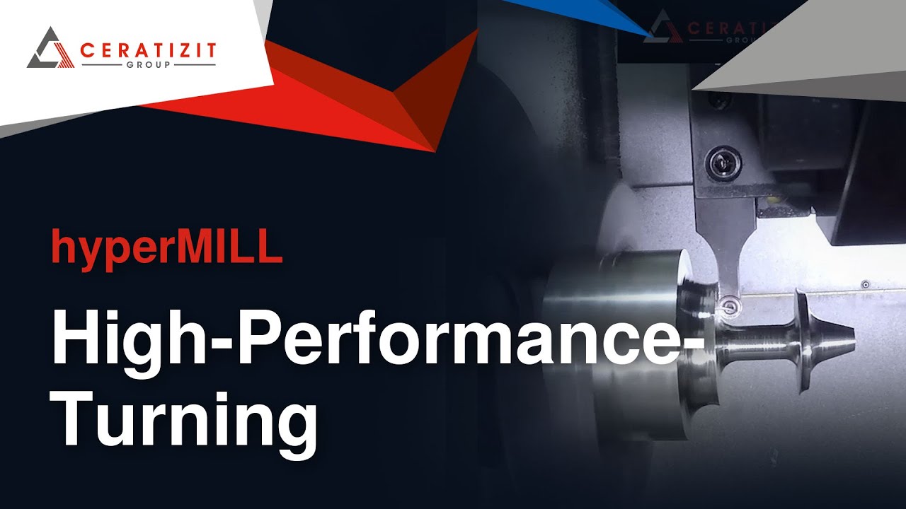 Trochoidal Turning with hyperMILL & MAXX Machining and Tools from ...