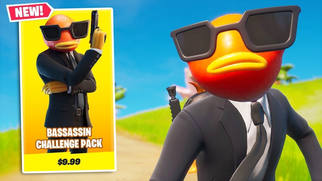 NEW BASSASSIN CHALLENGE PACK Gameplay in Fortnite! - YouTube