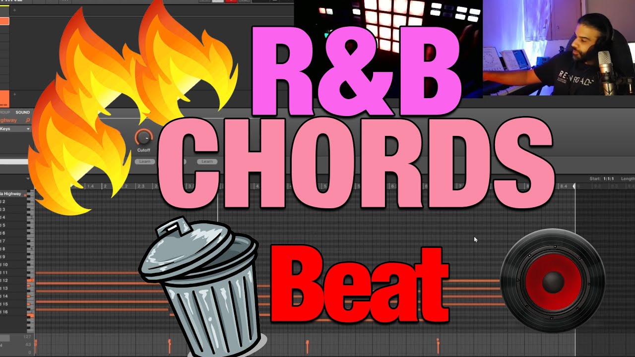 How to Make RnB Chords (and then ruin the beat...) | VIBEY R&B CHORD ...