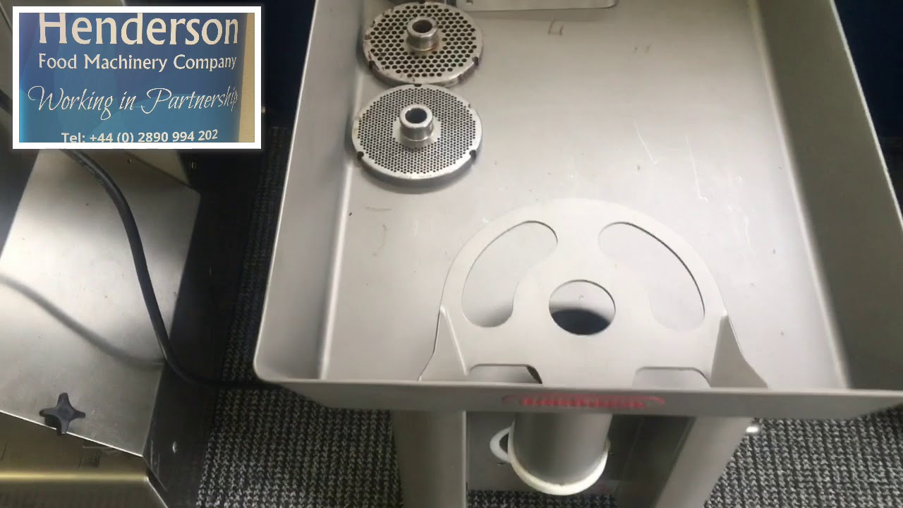 MANICA PC-98/32 TABLE TOP MINCER - YouTube