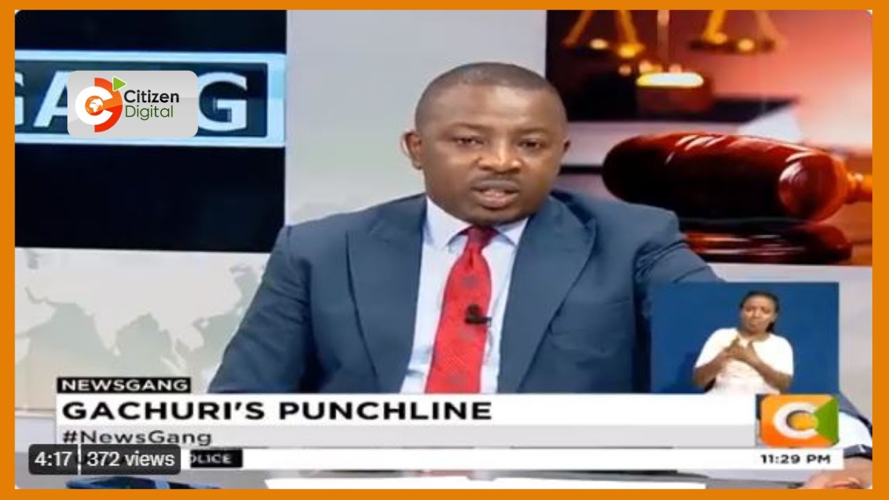 Gachuri's Punchline | The small matter of those six judges - YouTube