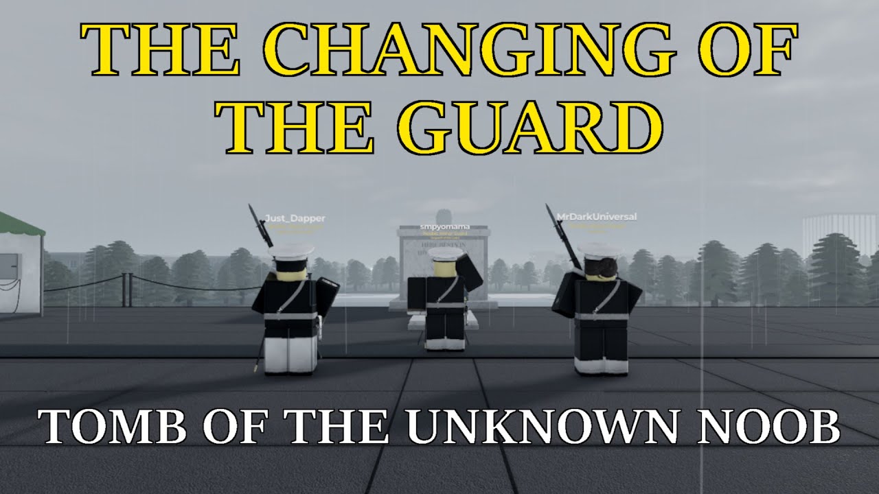 CHANGING OF THE GUARD AT THE TOMB OF THE UNKNOWN NOOB (24 HOUR EVENT ...