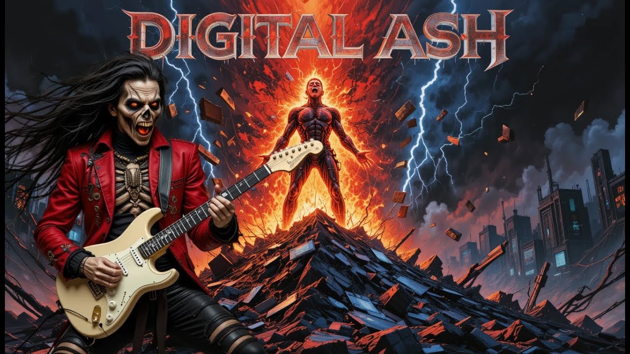 Digital Ash | High-Energy Heavy Metal Anthem (80s Inspired) - YouTube