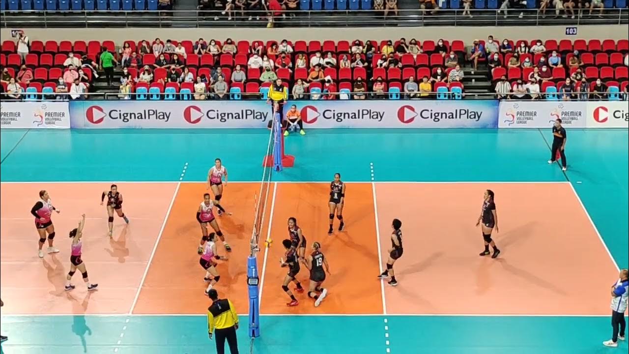 Set 2 Akari vs Army |pvl 2022 reinforce conference - YouTube