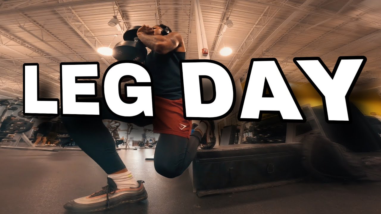 INTENSE LEG DAY EXERCISE! #legday #legs - YouTube