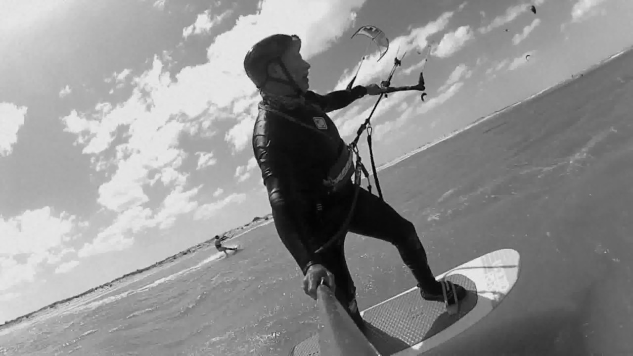 HYDROFOIL-Liquid Force film whith pole GoPro-Argentina mar chiquita ...