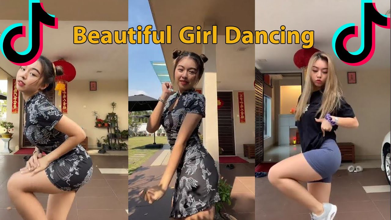 Beautiful Girl Dancing On TikTok #1 - YouTube