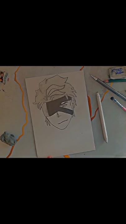 How To Draw Sosuke Aizen Easy Step By Step Bleach Easy Drawing