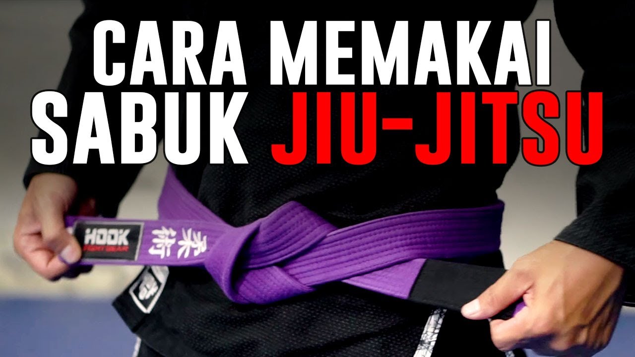 CARA MEMAKAI SABUK JIU JITSU, TUTORIAL MENGGUNAKAN SABUK BJJ ...