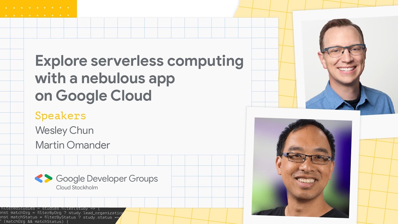 Explore serverless computing with a nebulous app on Google Cloud - YouTube