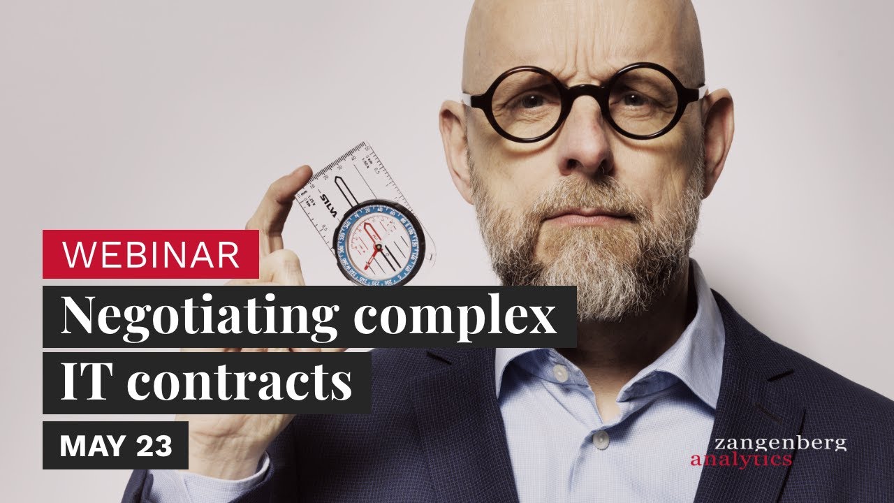 Negotiating complex IT contracts - May 23 - YouTube