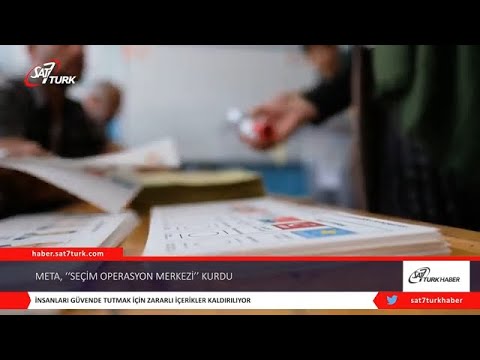 Meta, ‘‘Seçim Operasyon Merkezi’’ Kurdu | 01.05.2023