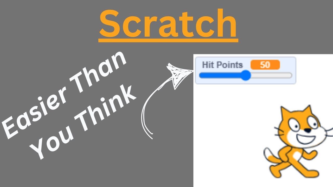 Scratch: Variable Display Modifier - YouTube