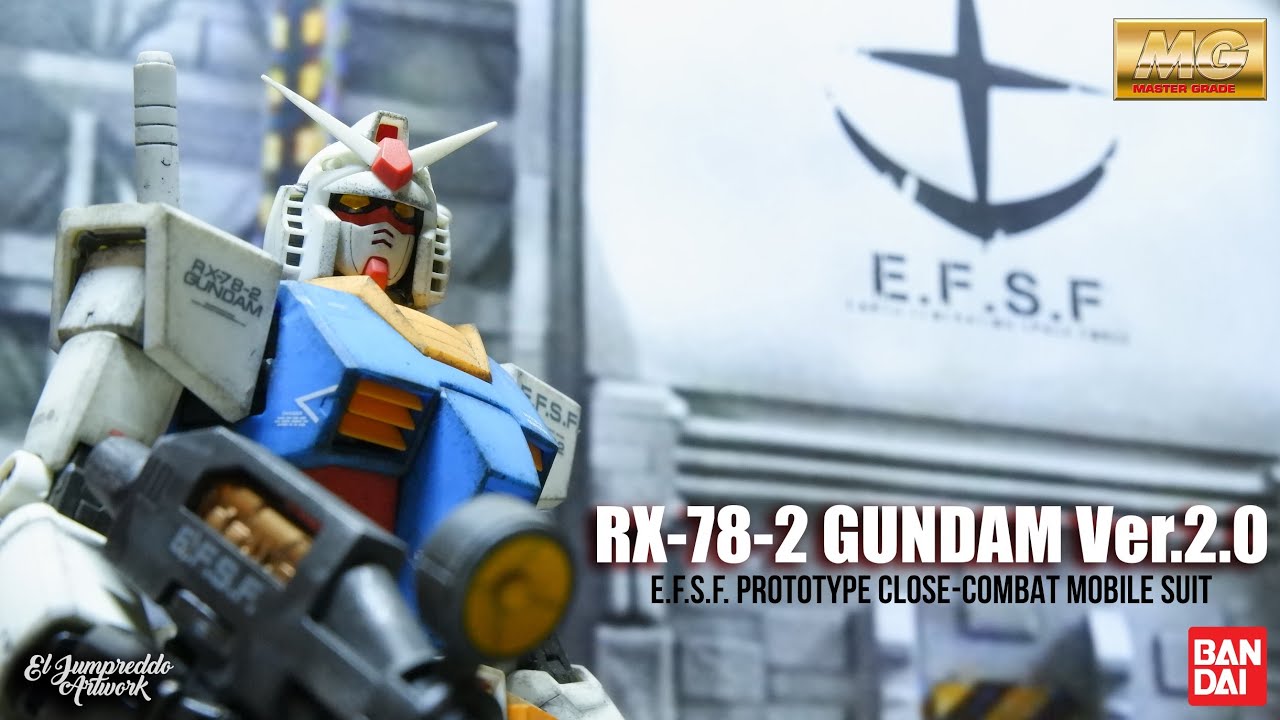MASTER GRADE RX 782 GUNDAM Ver.2.0 Bandai 2008 - YouTube