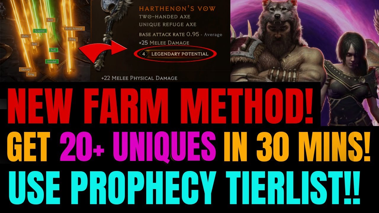 Last Epoch 1.0: Farming COF & Monolith This Way!!! WIP Prophecies TIER ...