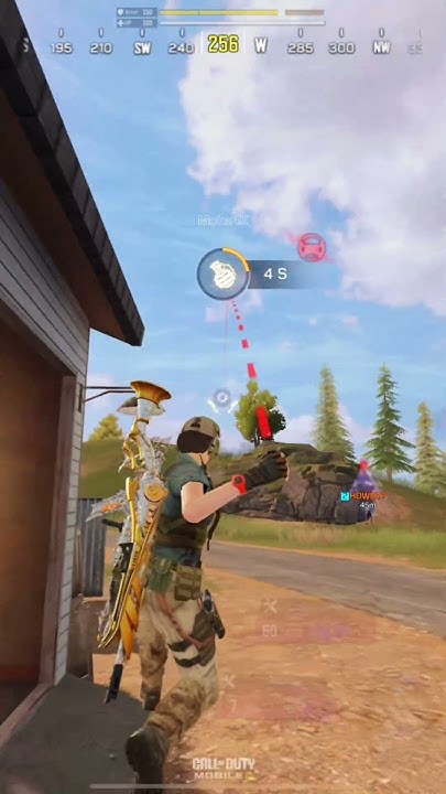Insane Grenade Throw | CODM BR #shorts #callofdutymobile #codm #codmbr - YouTube
