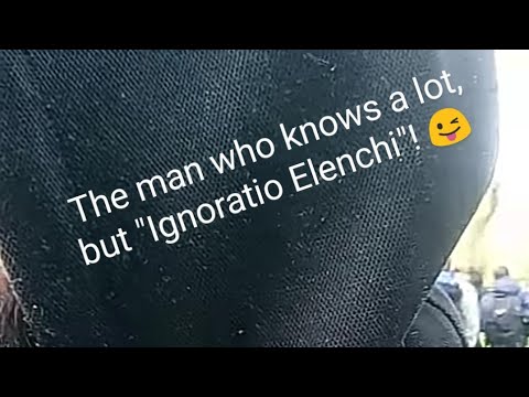 The Big Nose 🧙‍♂️ This Man knows a lot, but goes "Ignoratio Elenchi ...