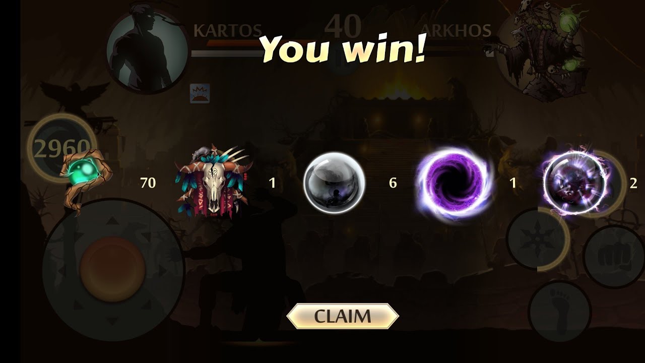 Arkhos first place reward 🥇🏆|We still get large in arkhos|Shadow fight ...