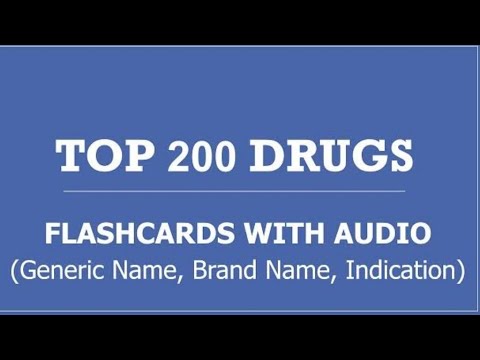 TOP 200 drug pharmacy || Generic name ,Brand Name Indication through ...