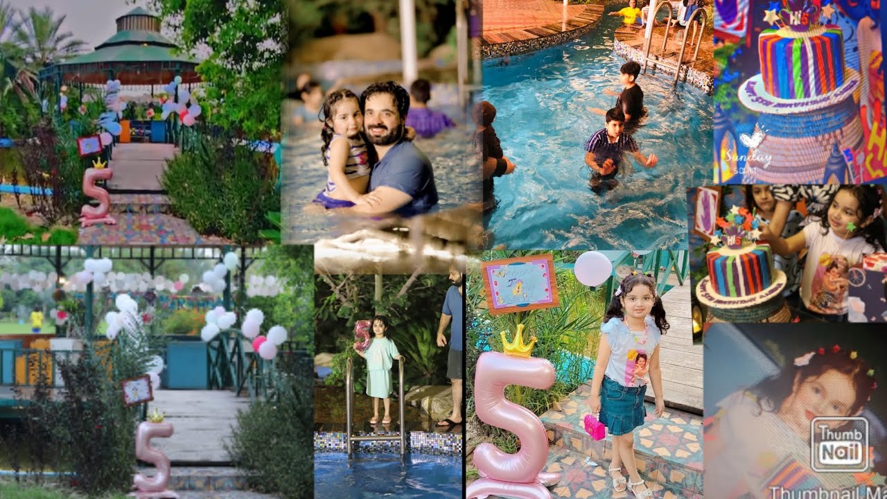 || AAIDAH HIGH FIVE BIRTHDAY BASH AND POOL PARTY ||#akkuarsal# ...