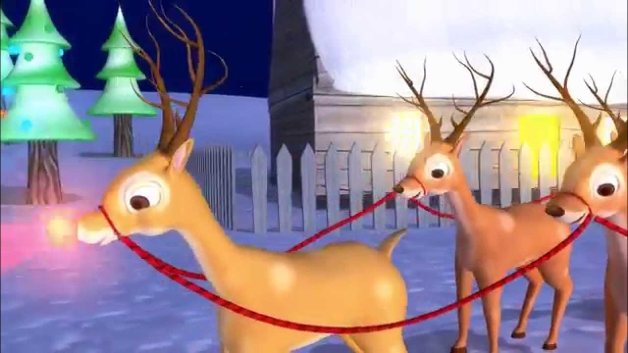 Rudolph The Red Nosed Reindeer | Popular English Christmas Carols For ...