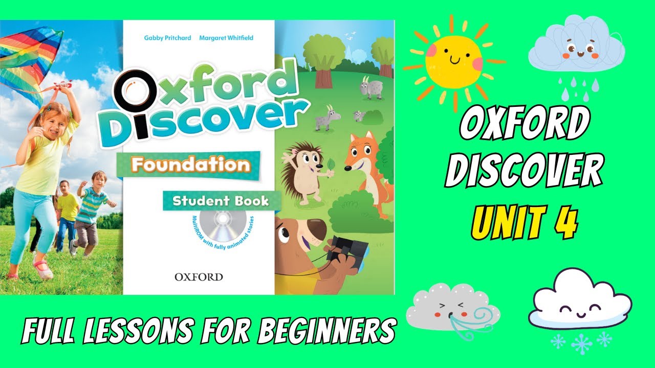 Oxford Discover Foundation - Unit 4. What happens when it's windy? For beginners kids! - Video 5 ...