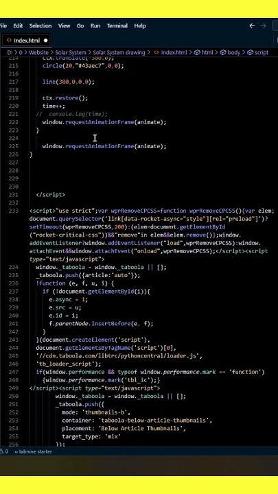 How to code Solar System easily ? - YouTube