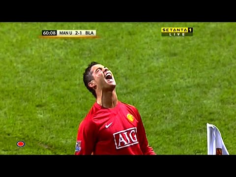 INSANE RONALDO FREEKICK SAVES UNITED Vs Blackburn Home 08-09 (English Commentary) By CrixRonnie