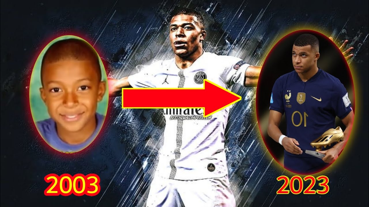 Mbappe from childhood to now🙏🙏🙏 - YouTube