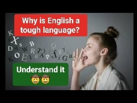 Why is English a tough language? How to learn English? #english # ...
