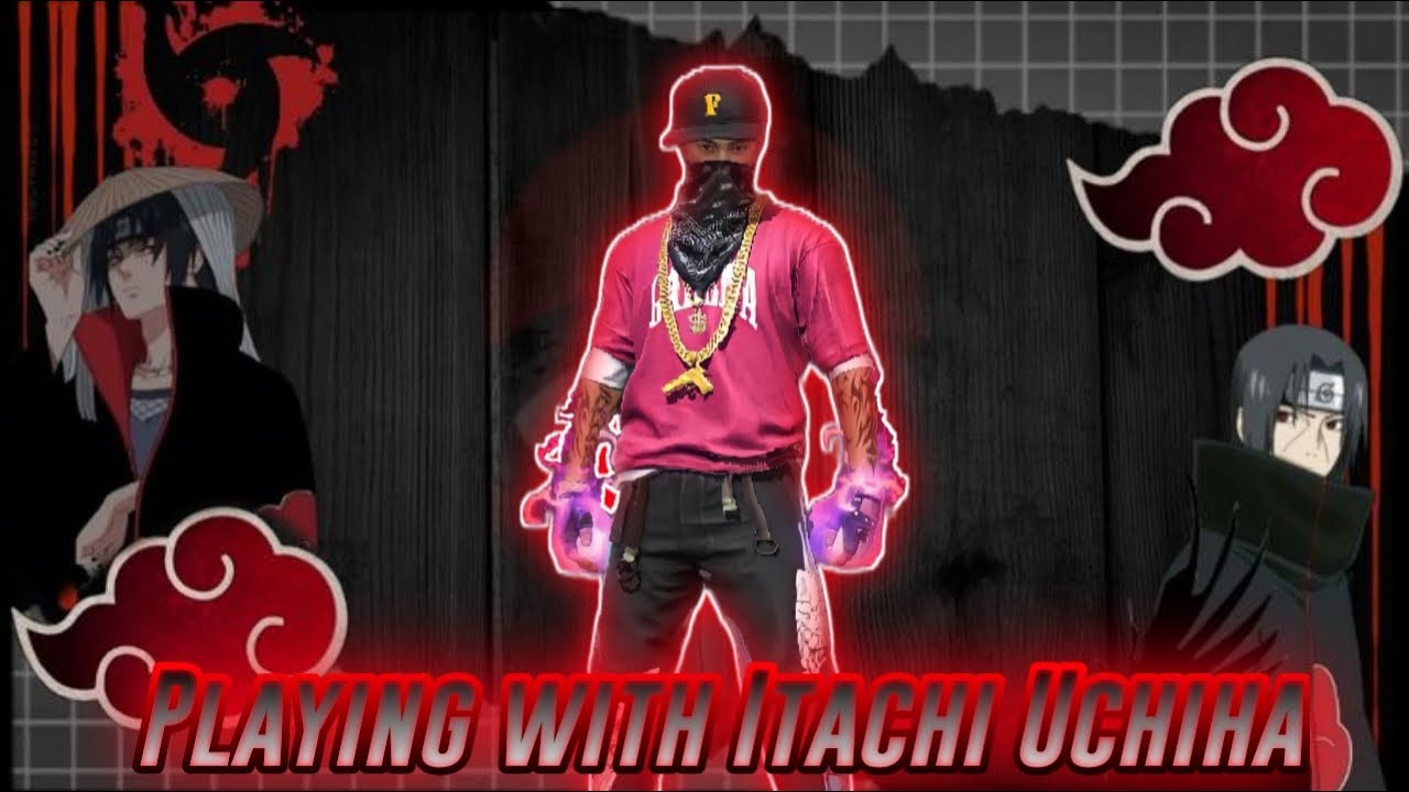 Free Fire Playing With Itachi Uchiha😍💥😤ghost on live🐐 🥶 #Naruto #itachi ...