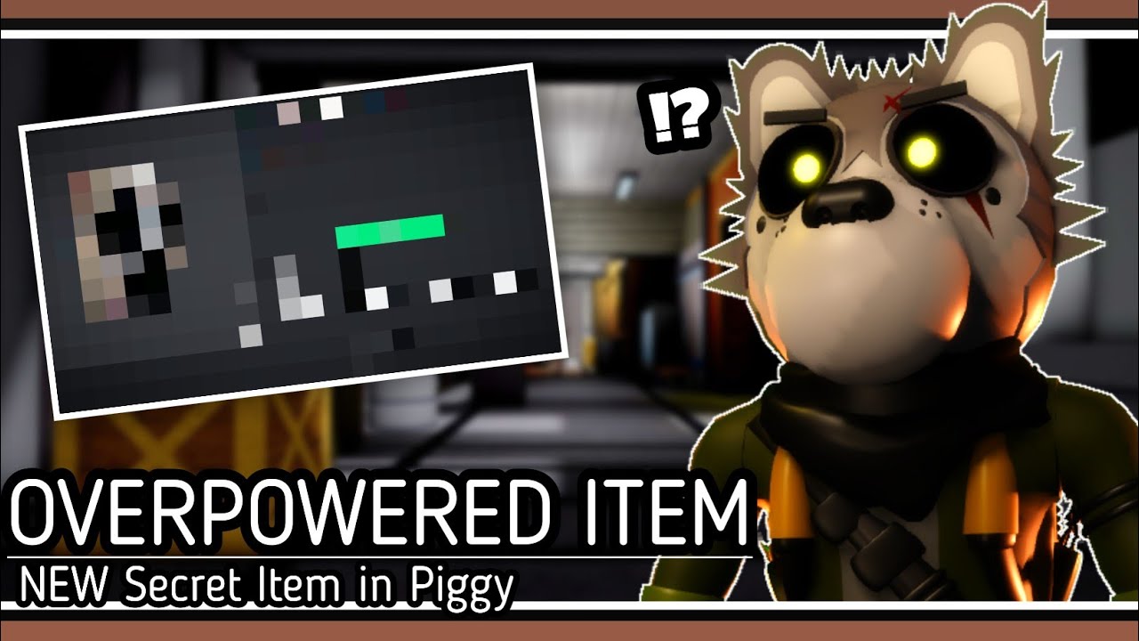 😨 NEW PIGGY item Gives you BUFFS [And MM2] - YouTube