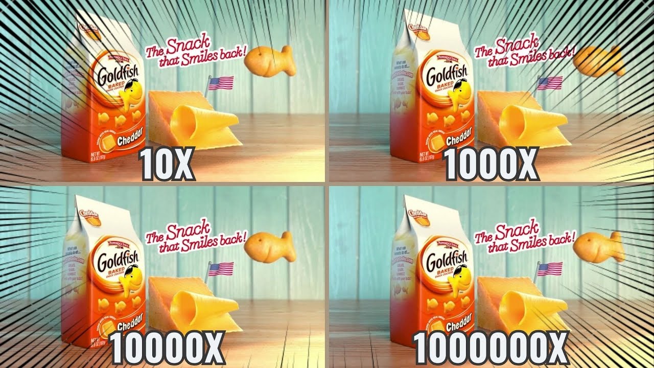 The Snack That Smiles Back Logo Intro Getting 1000000X Fast - YouTube