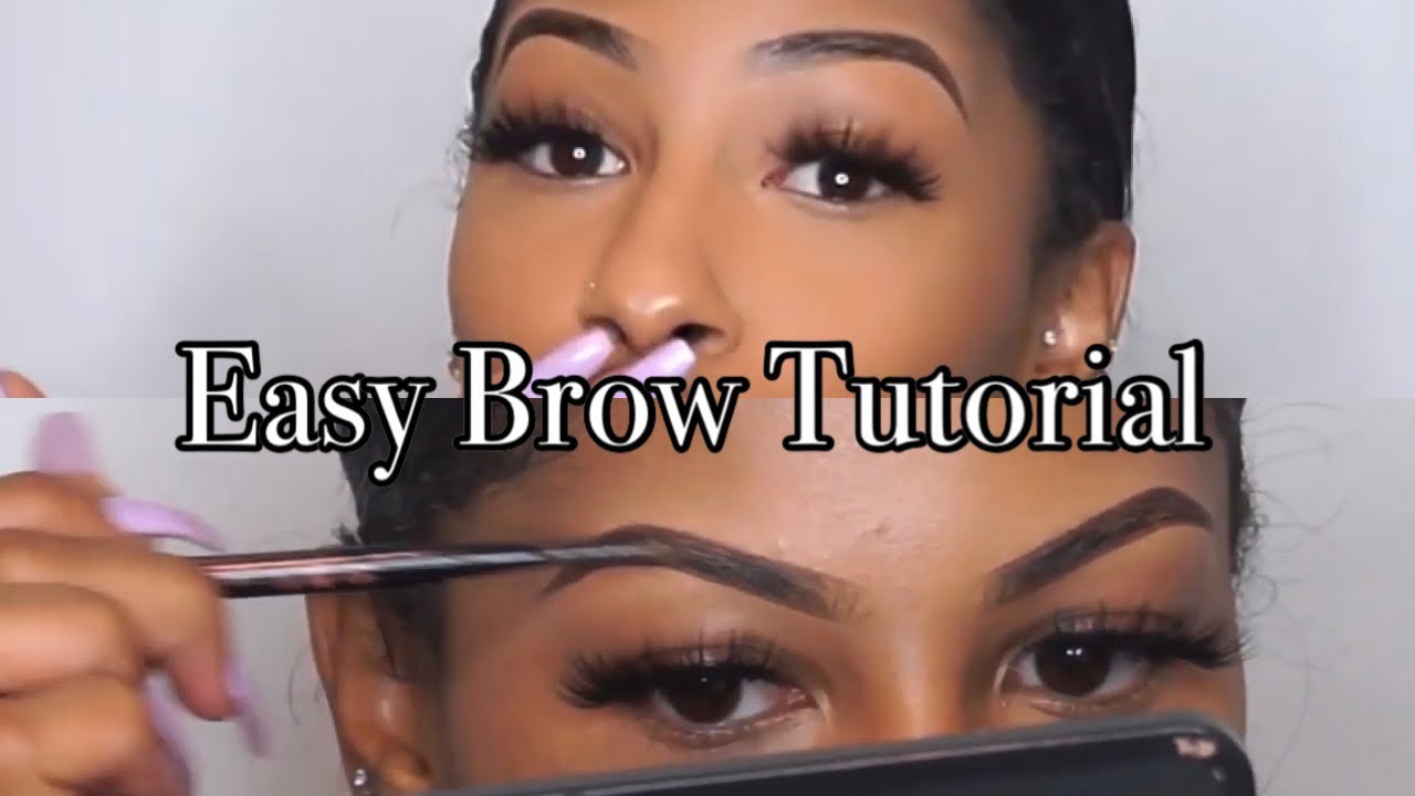 SIMPLE BROW TUTORIAL | Ms. Lolo - YouTube