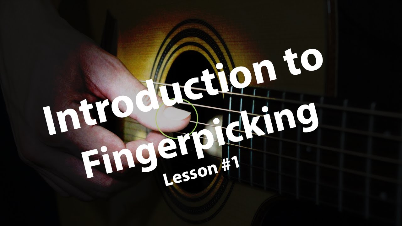 Learn Fingerstyle in 1 Minute - FINGER LETTERS - YouTube