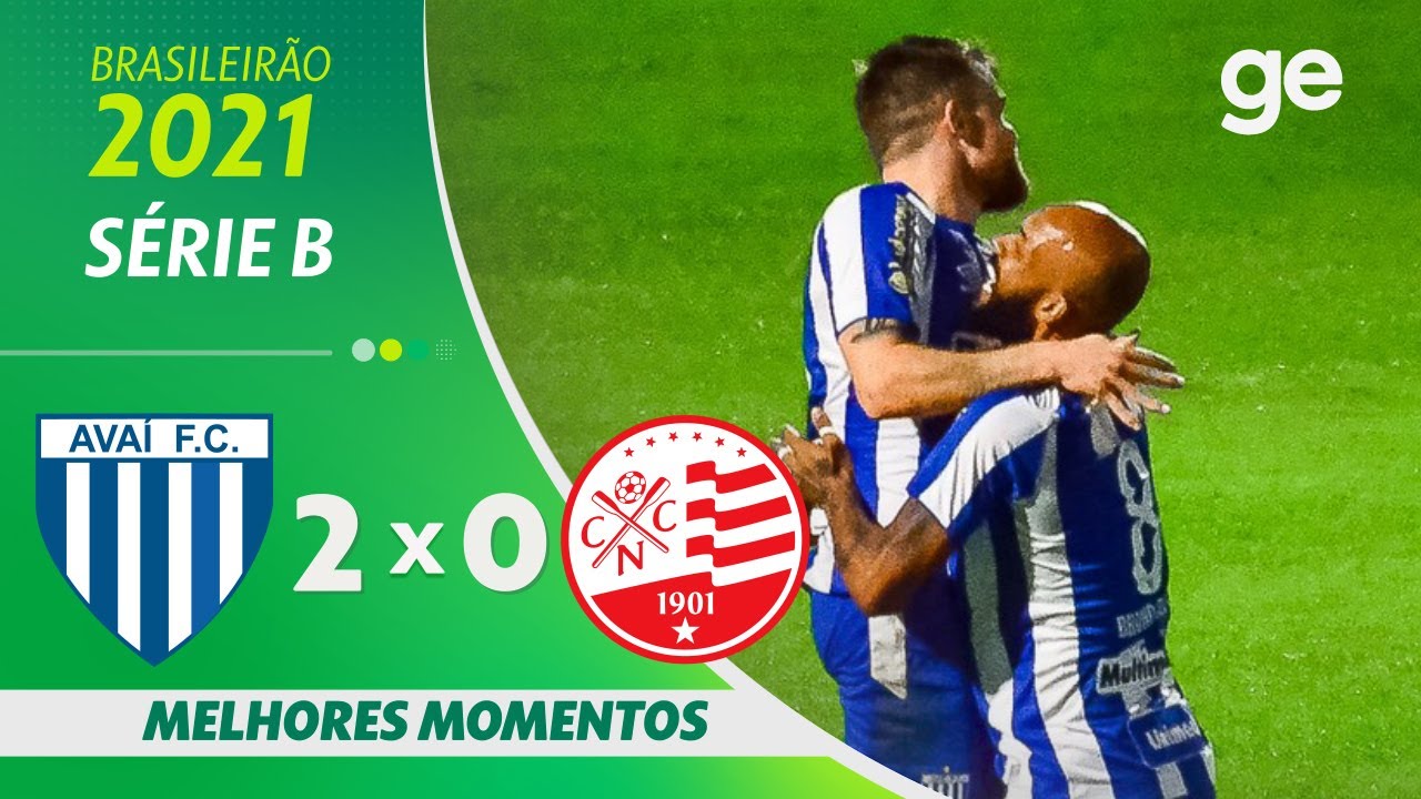 AvaÍ 2 X 0 NÁutico Melhores Momentos 18ª Rodada BrasileirÃo SÉrie B