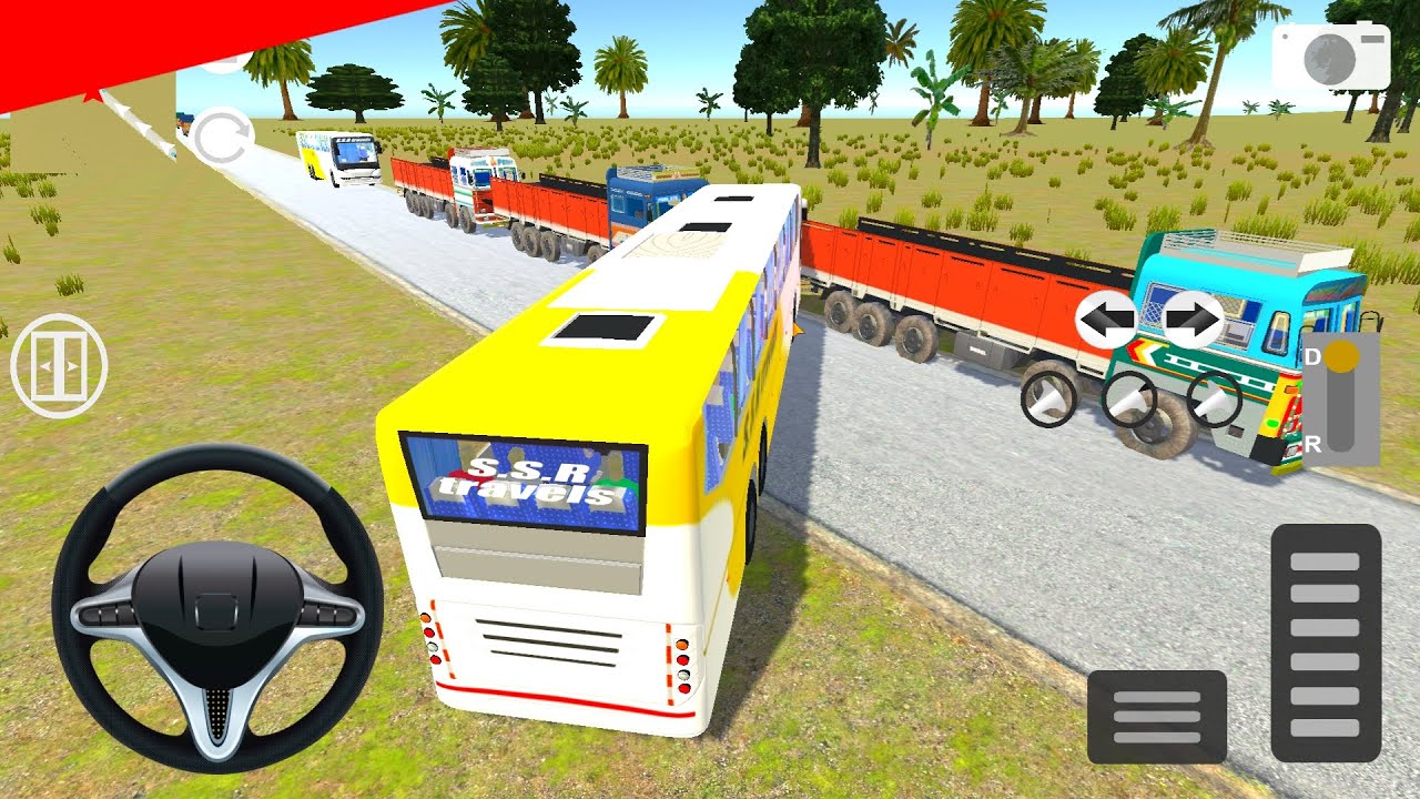 Bus Driving Games 👑 New (Gadi Game ) Bus Android Gameplay - YouTube