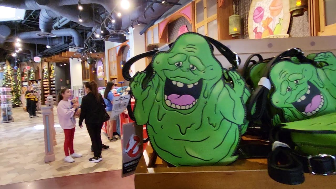 HALLOWEEN FANS - GHOSTBUSTERS MOVIE MERCH - SLIMER - STAYPUFT ...