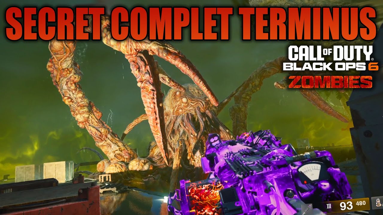 TOUTES LES ETAPES DU SECRET DE LA MAP TERMINUS ! (BLACK OPS 6 ZOMBIE ...