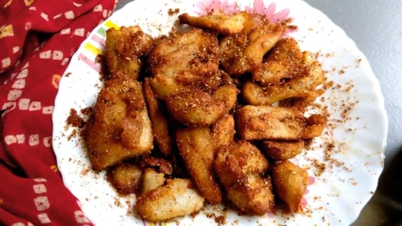Arbi Tuk Recipe, Crispy Fried Sindhi Cuisine Arbi Tuk Recipe, Crispy ...