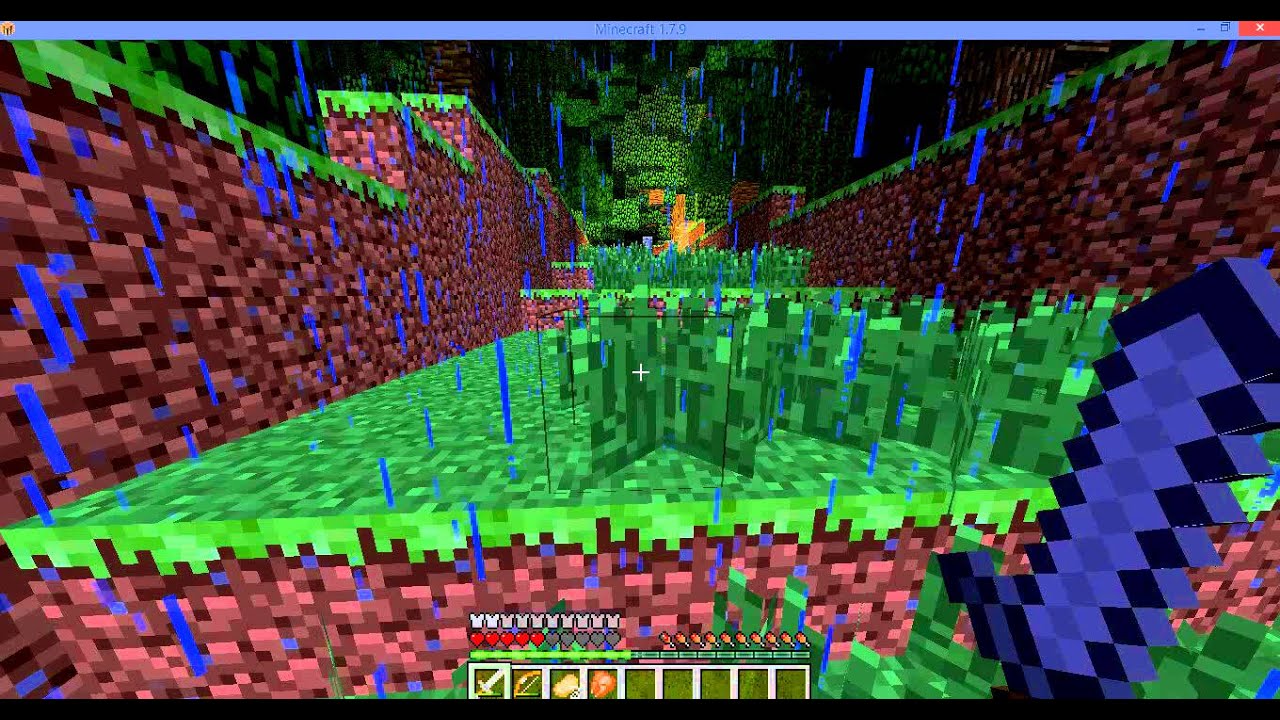 Minecraft Lets Play, Crash Landing Survival Map - YouTube